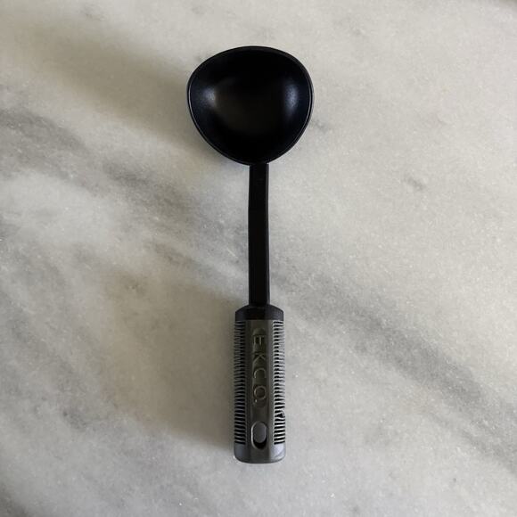 Ekco | Kitchen | Ladle Ekco W Gray Black Rubber Handle Utensil 1 | Poshmark